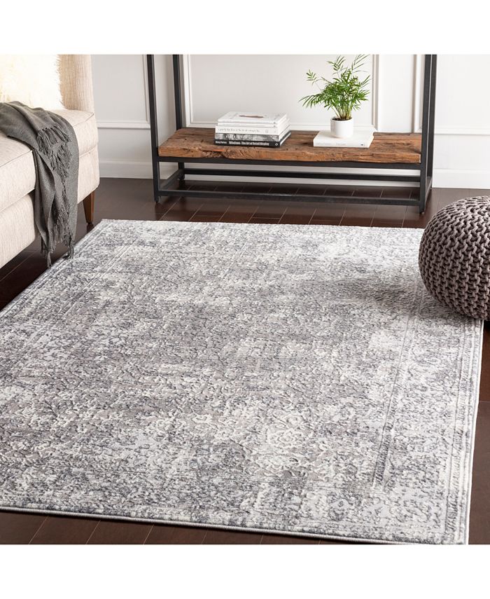 Surya Katmandu KAT-2301 Charcoal 2' x 3' Area Rug - Macy's