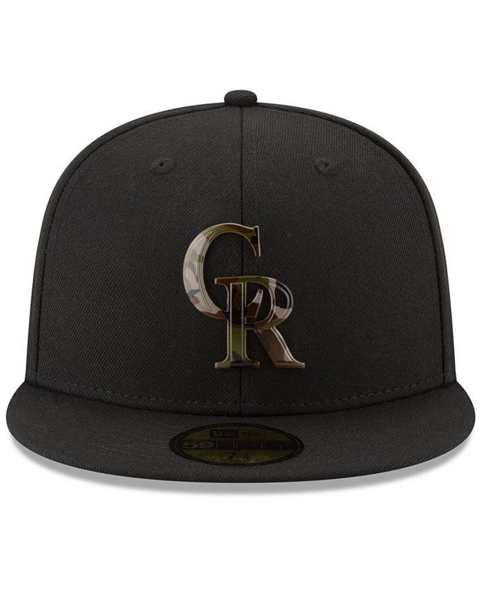 New Era Colorado Rockies Camo Capped 59FIFTY-FITTED Cap - Macy's