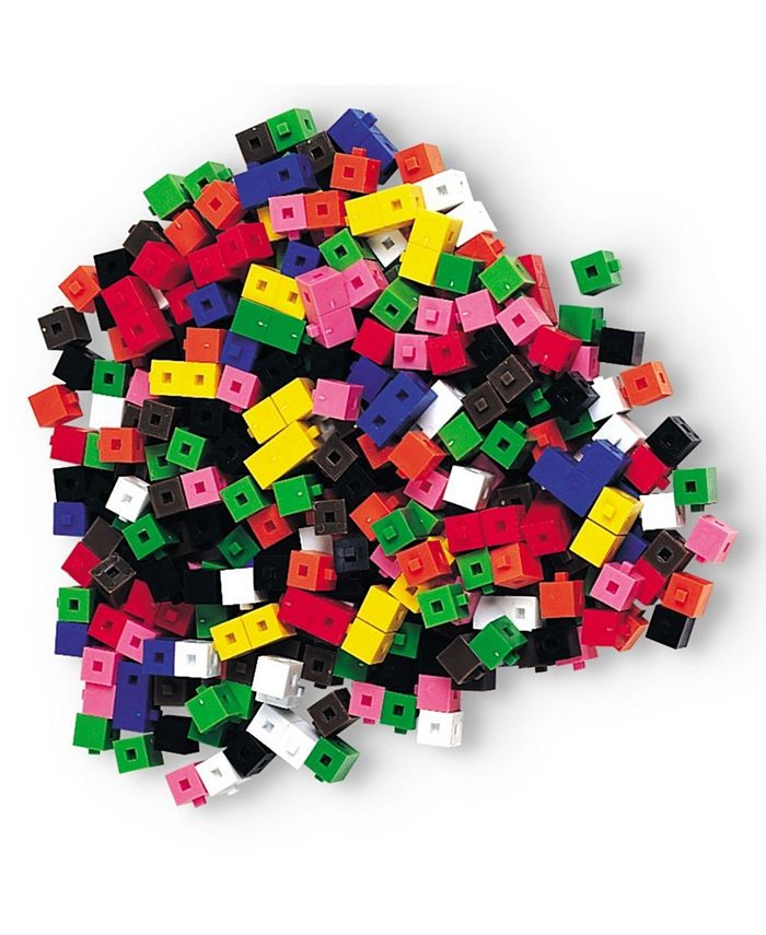 Learning Resources 1 cm Interlocking Unit Cubes - Set of 1000 - Macy's