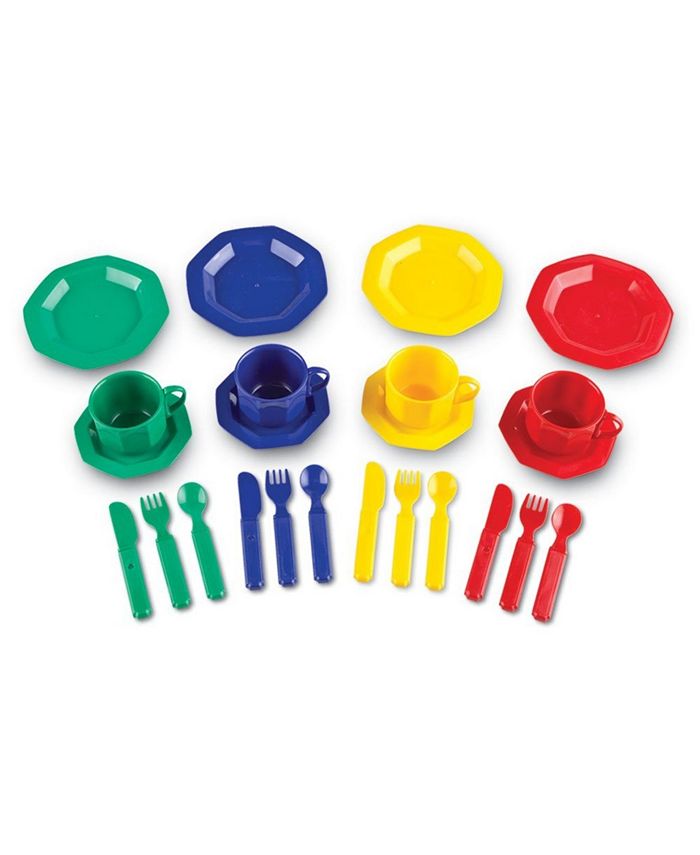 Learning Resources Play Dishes 24 Piece Set Standard Packaging - Macy's