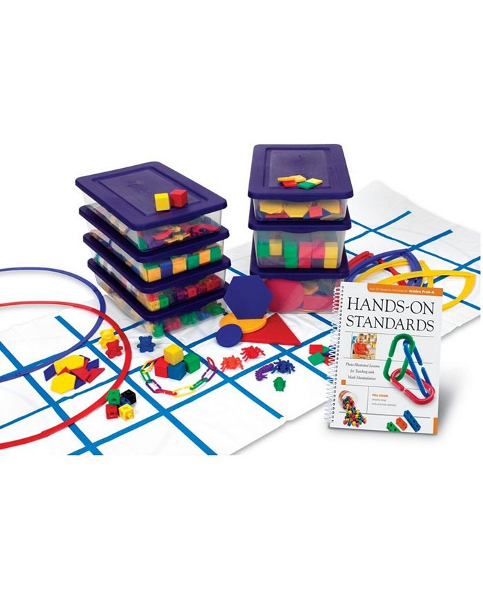 Learning Resources Hands-On Standards Handbook and Manipulative Kit ...
