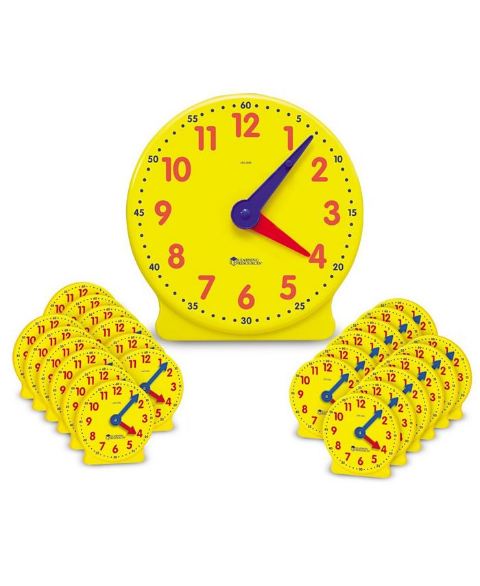 Learning Resources Classroom Clock Kit - Macy's