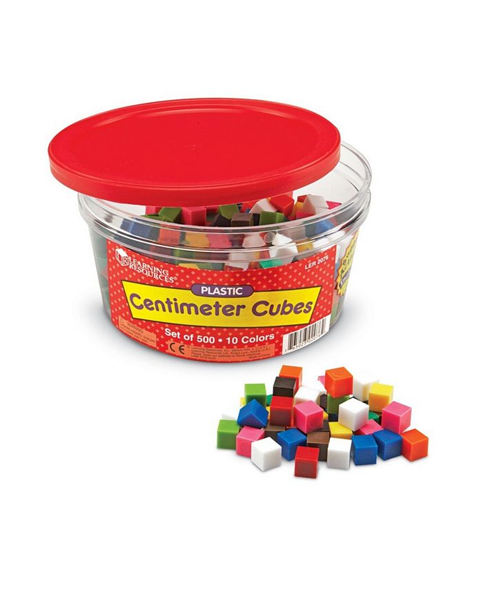 Learning Resources Centimeter Cubes Set of 500 - Macy's