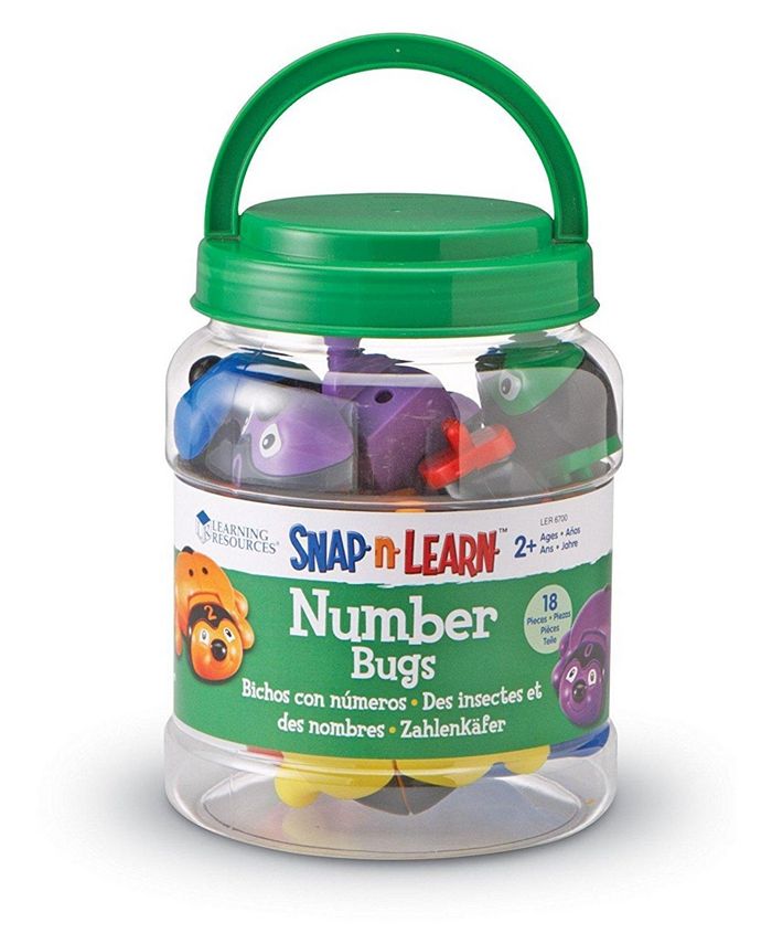 Learning Resources Snap-N-Learn Number Bugs - Macy's
