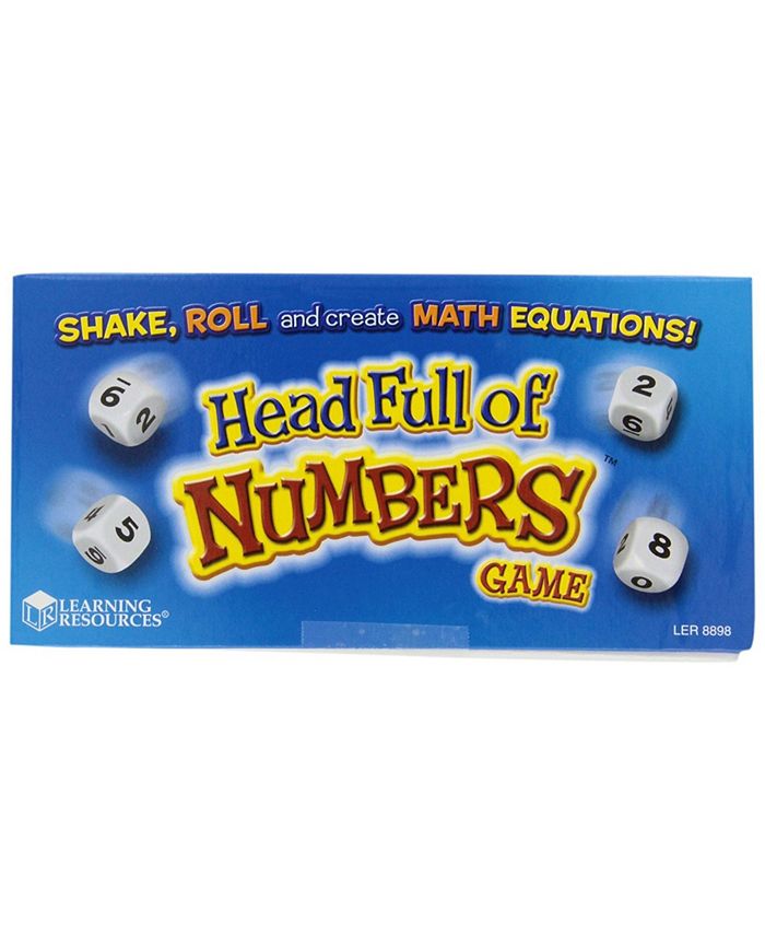 Learning Resources Head Full of Numbers Math Game - Macy's