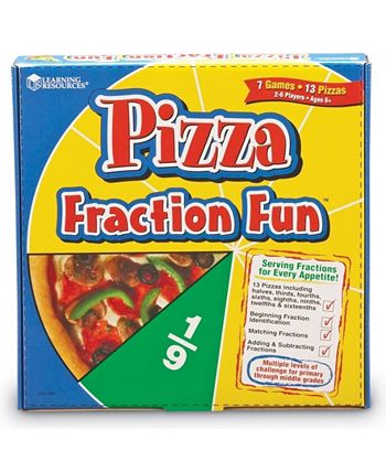 Learning Resources Pizza Fraction Fun Game - Macy's