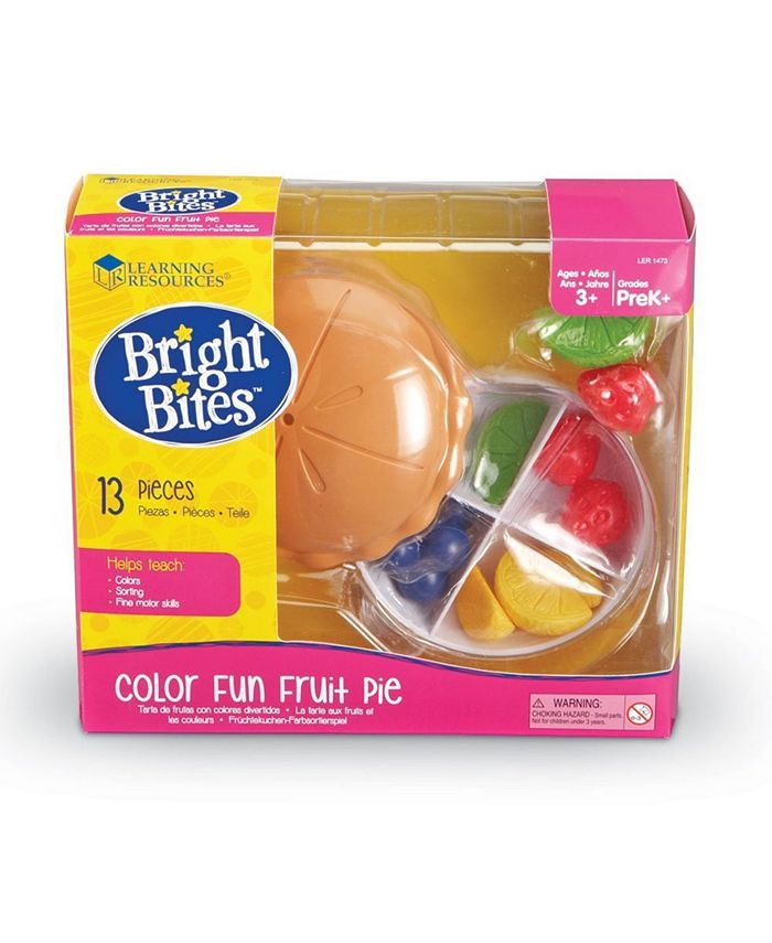 Learning Resources Color Fun Fruit Pie-13 Pieces - Macy's