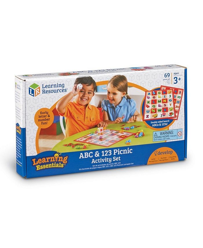 Learning Resources ABC and 123 Picnic Activity Set - Macy's