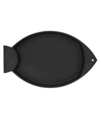 Chasseur French Fish Shaped Cast Iron 16" Griddle - Macy's