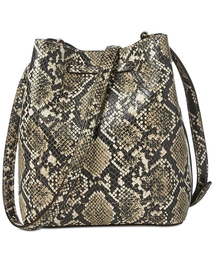Lauren Ralph Lauren Debby II Snake Drawstring - Macy's