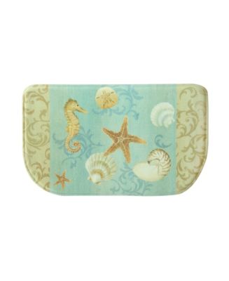 Bacova Ocean Kitchen Memory Foam Slice 18"x30" Accent Rug - Macy's