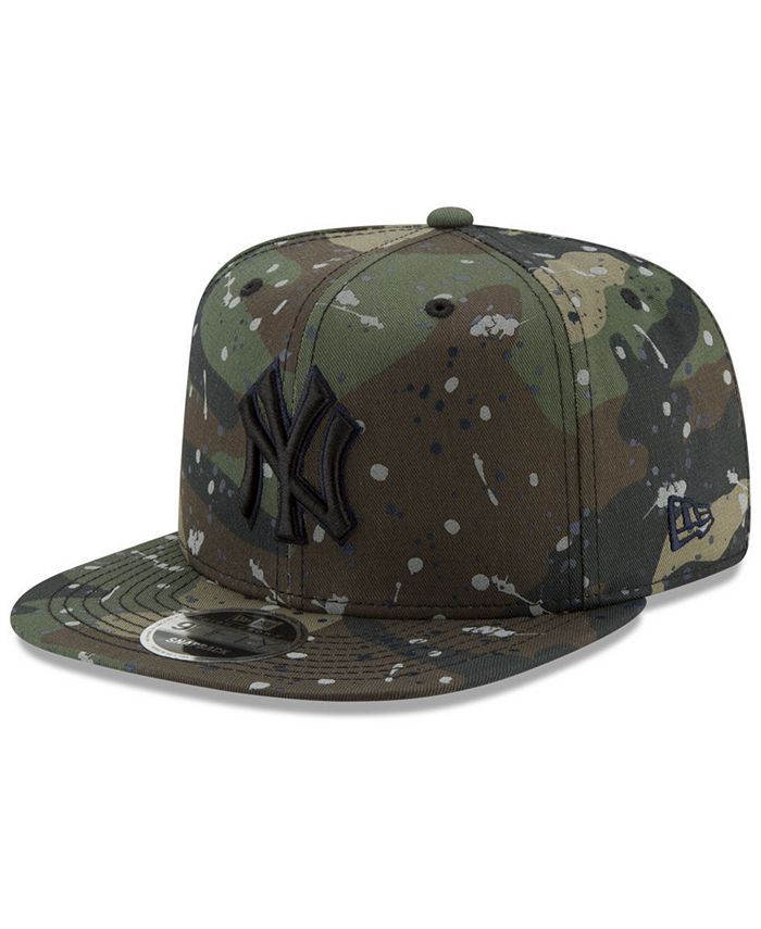 New Era New York Yankees Camo Spec 9FIFTY Snapback Cap - Macy's