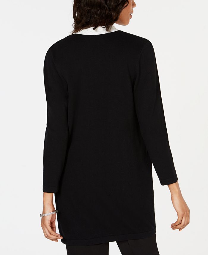 Kasper Colorblocked Topper Jacket - Macy's