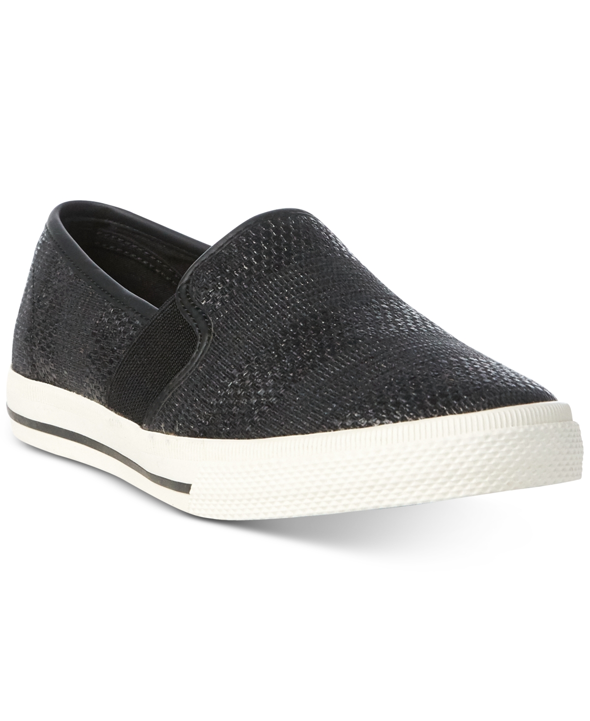 Lauren Ralph Lauren Womens Jinny Slip-On Sneakers - Black