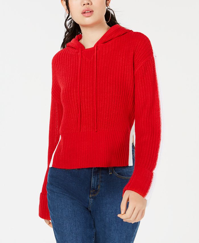 Planet Gold by Golden Touch Juniors' Cropped Hoodie Sweater & Reviews ...