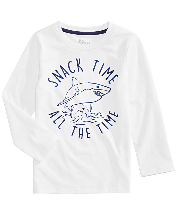 Epic Threads Toddler Boys Snack-Time Graphic T-Shirt, Created for Macy ...