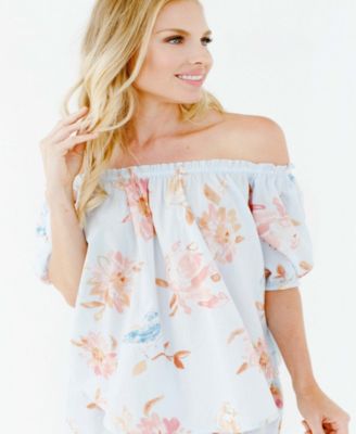 Quell Off the Shoulder Top - Macy's
