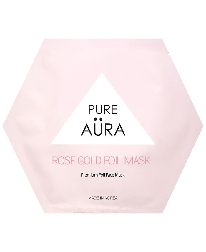 Pure Aura Rose Gold Foil Mask - Macy's