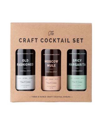 W&P Design 8 Oz Cocktail Syrup Set - Macy's
