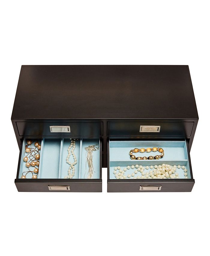 Mele & Co Teagan Wooden Jewelry Box - Macy's
