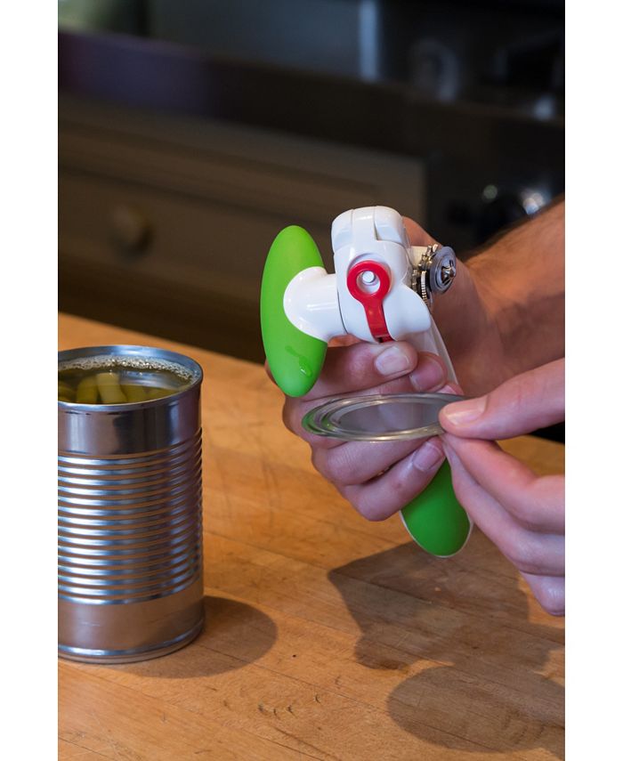 Zyliss Lock N' Lift Can Opener with Lid Lifter Magnet - Macy's