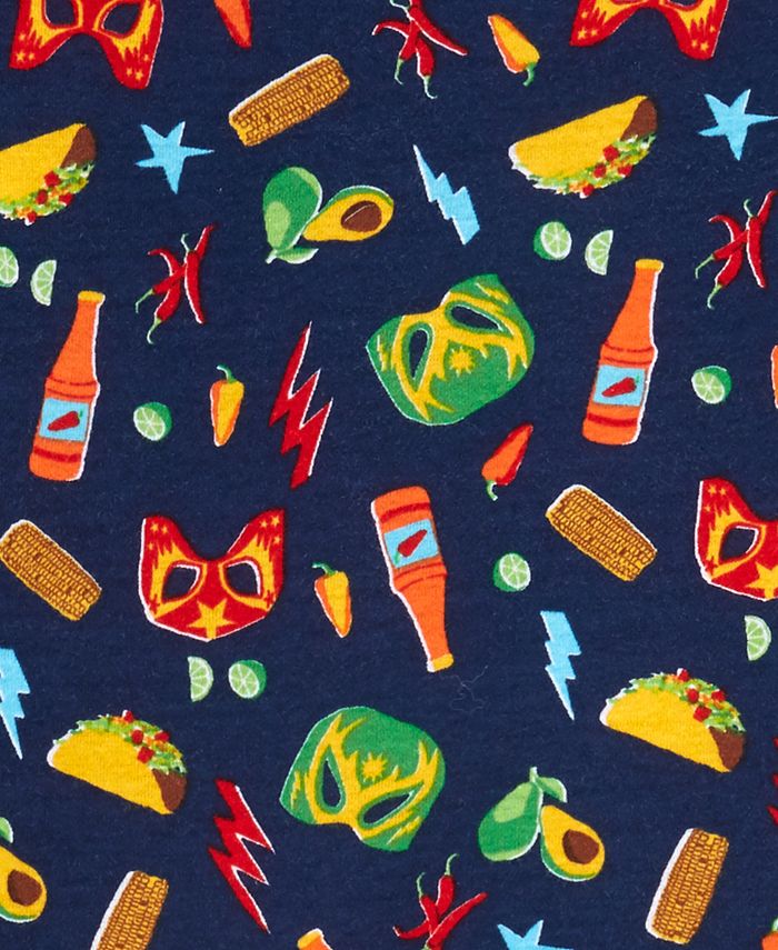 Carter's Little Boys 4-Pc. Food-Print Cotton Pajamas - Macy's