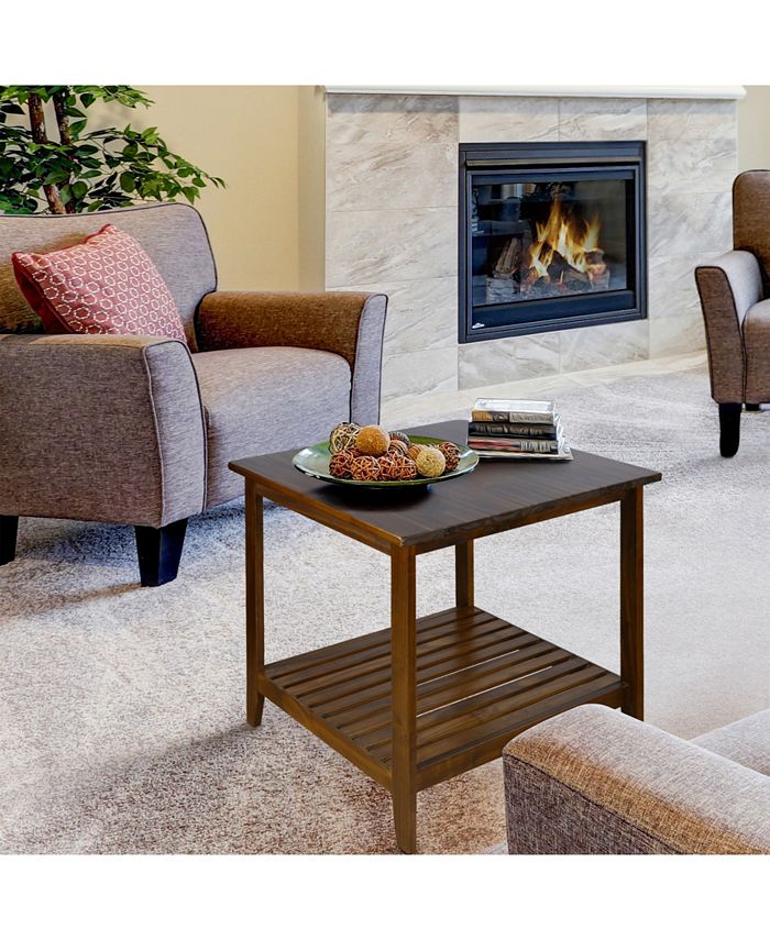 Yu Shan Medan End Table - Macy's