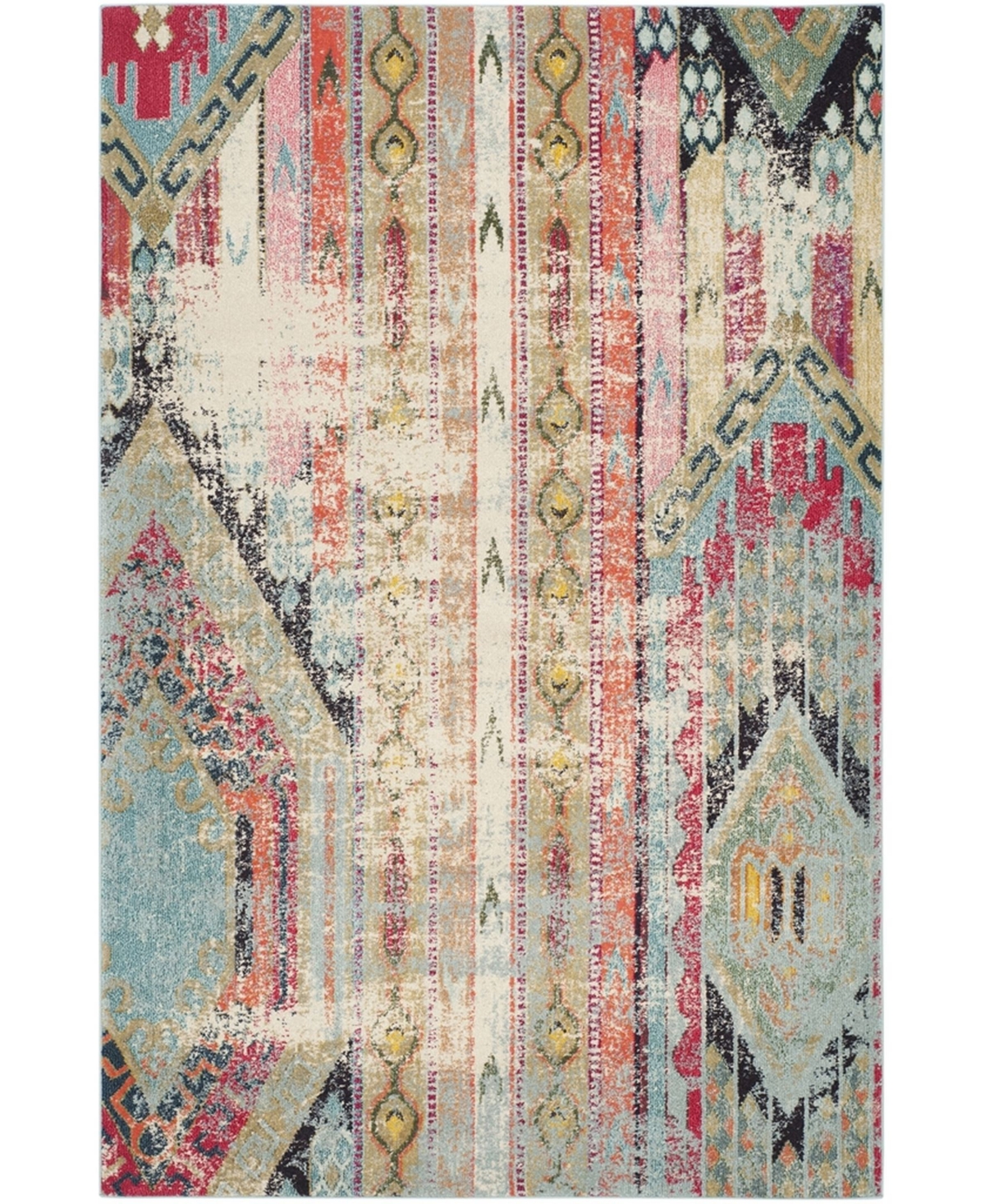 Click here for Safavieh Monaco MNC222 51 x 77 Area Rug - Multi prices