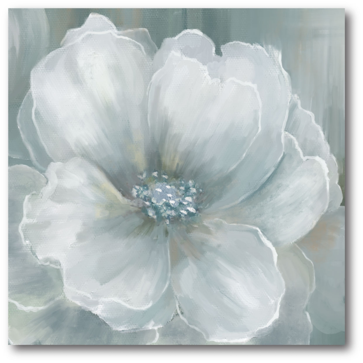 Click here for Courtside Market Grey Flower Ii Gallery-Wrapped Ca... prices