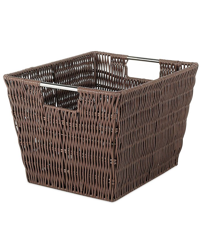 Whitmor Storage Baskets, Set of 6 Small Rattique - Macy's