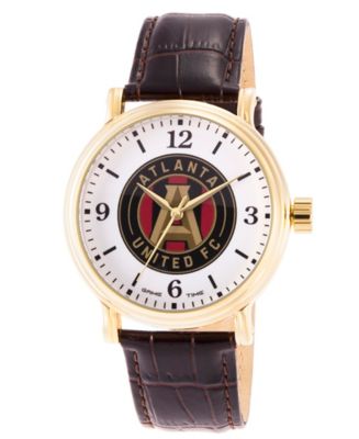 Gametime MLS Atlanta United FC Men's Shiny Gold Vintage Alloy Watch ...