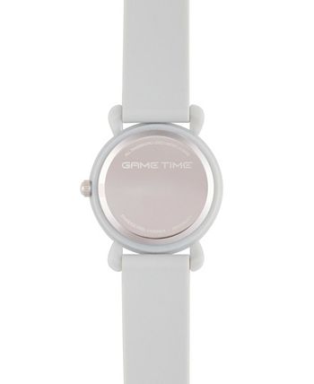 ewatchfactory Gametime MLB Los Angeles Angels Kids' Gray Plastic Time ...