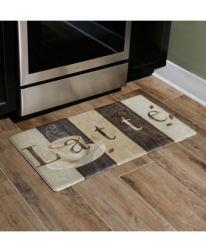 Home Dynamix Cook N Comfort Vintage "Latte" Embossed Cushioned Anti ...