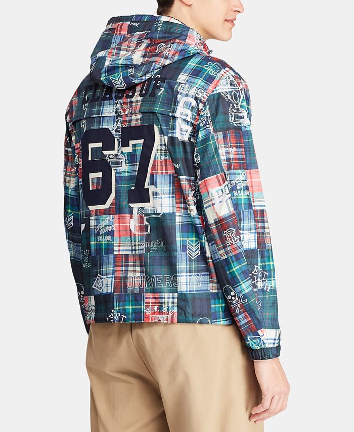 Polo Ralph Lauren Men's Patchwork Packable Jacket - Macy's