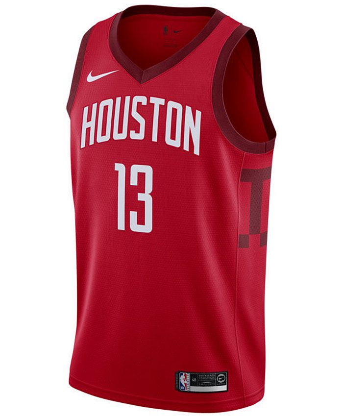 Nike James Harden Houston Rockets Earned Edition Swingman Jersey, Big ...
