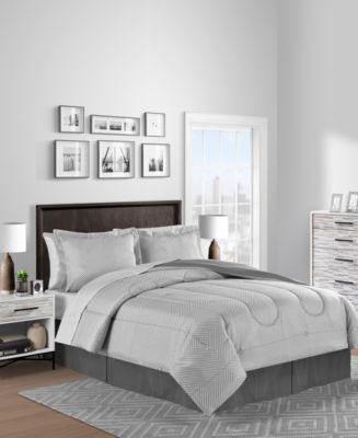 Bayport Reversible 8-Pc. Comforter Sets - Macy's