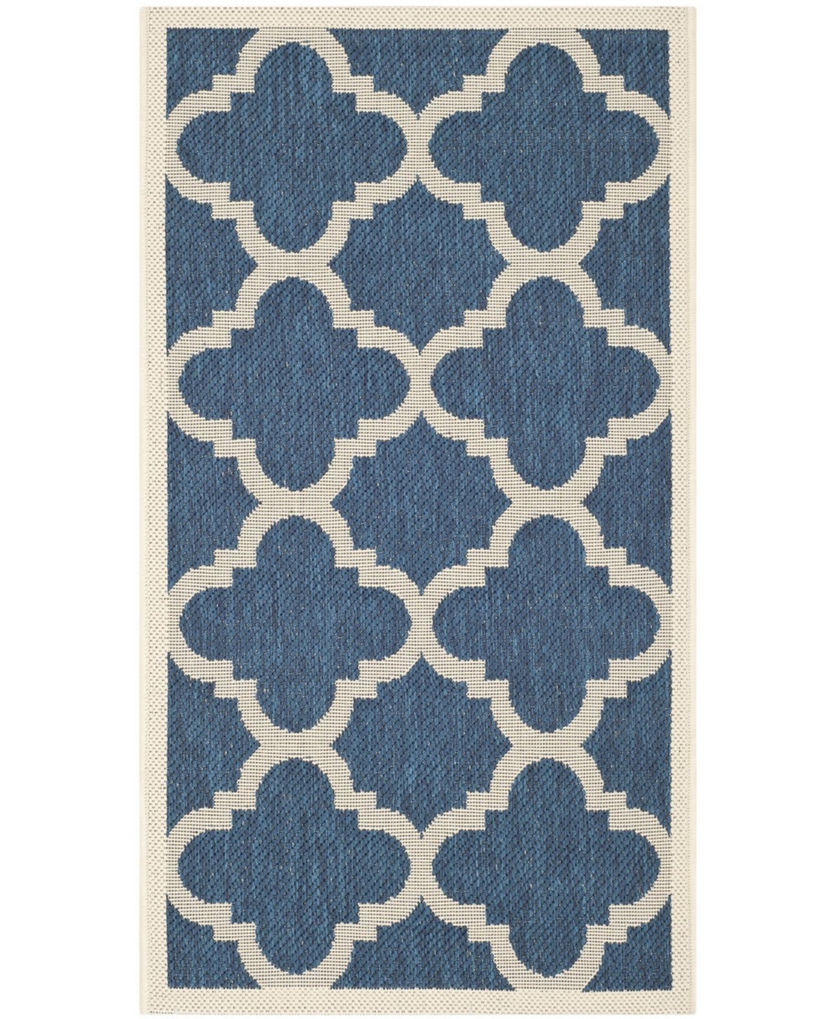 Click here for Safavieh Courtyard CY6243 Navy and Beige 53 x 77 S... prices