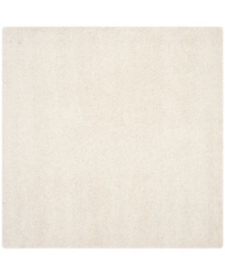 Safavieh Shag Ivory 10' x 10' Square Area Rug - Macy's