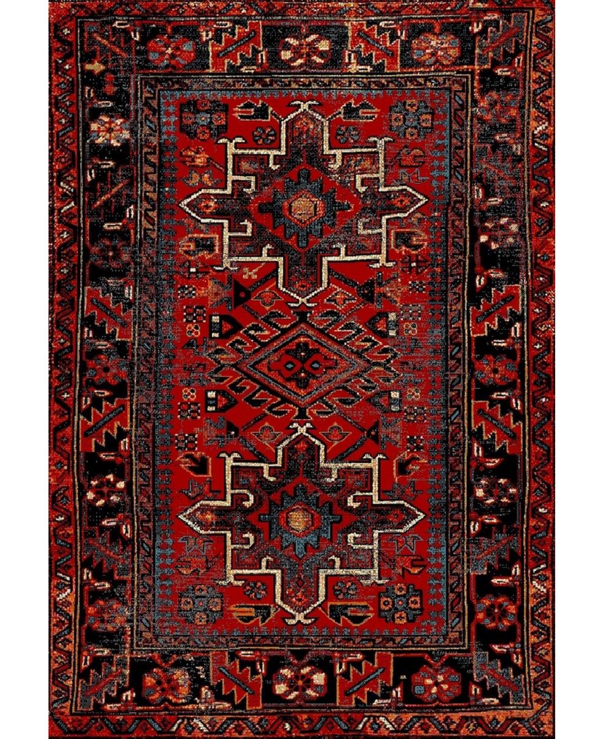 Click here for Safavieh Vintage Hamadan VTH211 Red and Multi 53 x... prices