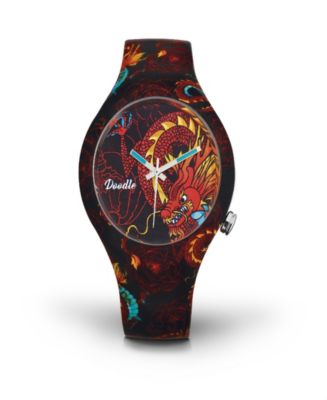 Doodle Watch Red Dragon - Macy's