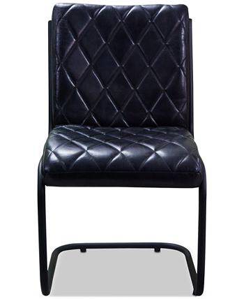 CDI Furniture Shilo Leather Chair - Set of 2 - Macy's