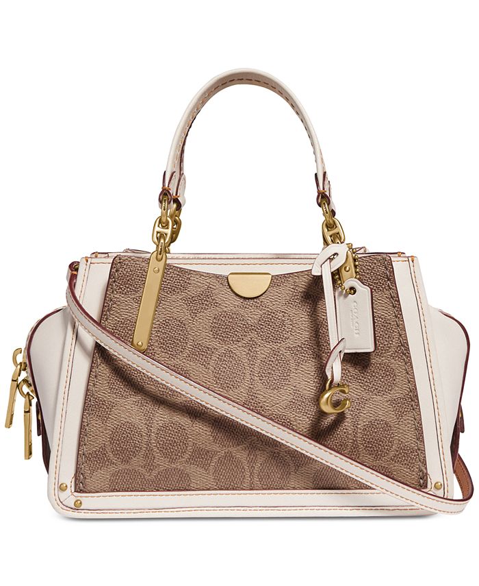 COACH Signature Dreamer 21 Mini Satchel - Macy's