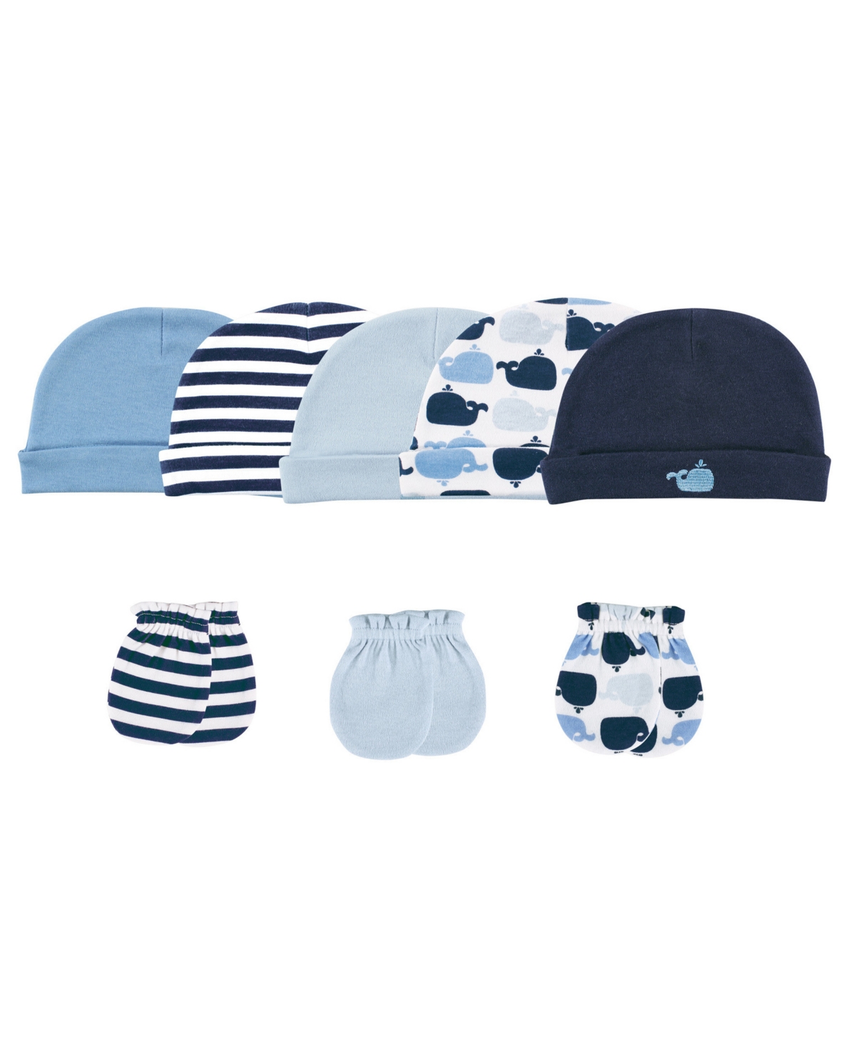 Click here for Luvable Friends Baby Girls Cotton Caps and Scratch... prices