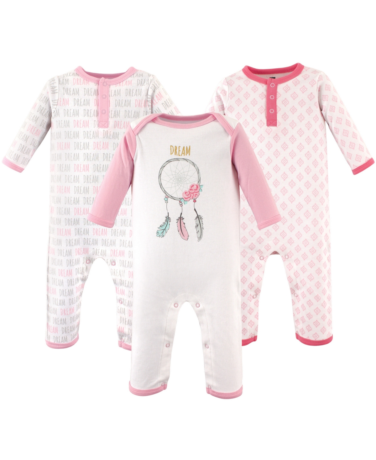 Click here for Hudson Baby Baby Girls Hudson Cotton One-Piece for... prices