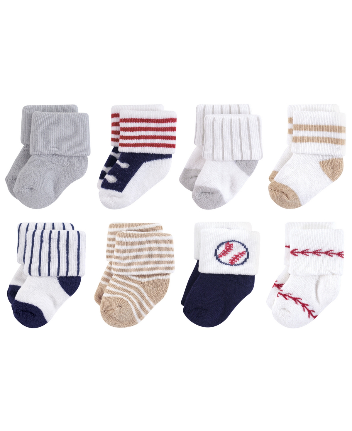 Click here for Little Treasure Baby Boys Treasure Hosiery - Baseb... prices