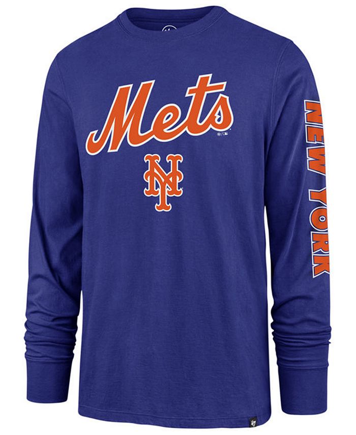 '47 Brand Men's New York Mets Rival Local Long Sleeve T-Shirt - Macy's