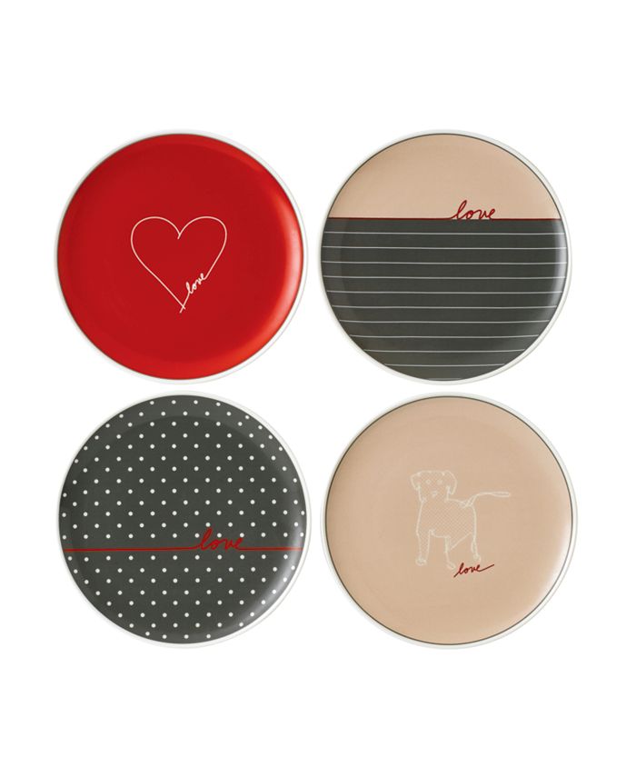 ED Ellen Degeneres Crafted by Royal Doulton Signature Plate, Set of 4 ...