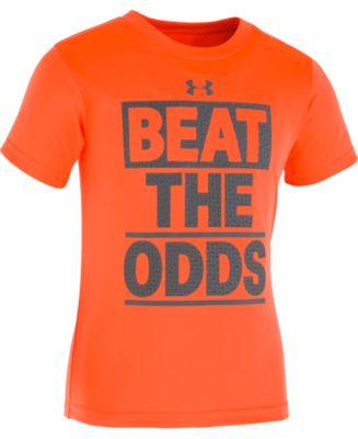 Under Armour Toddler Boys Beat the Odds Graphic T-Shirt - Macy's