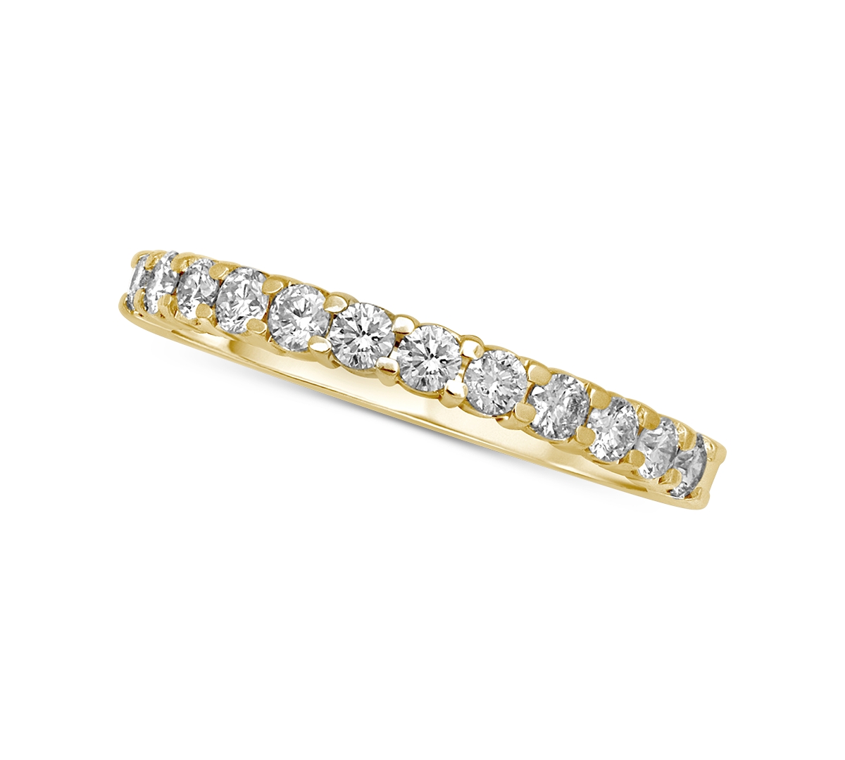 Click here for Diamond Band (1/2 ct. t.w.) in 14k White  Yellow o... prices