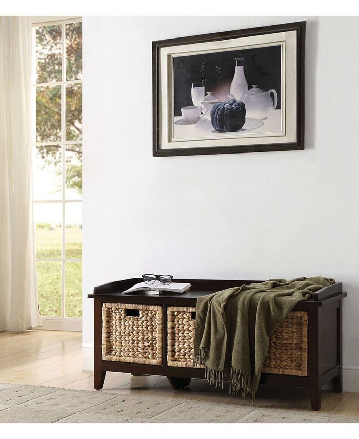Acme Furniture Flavius Bench with Storage - Macy's